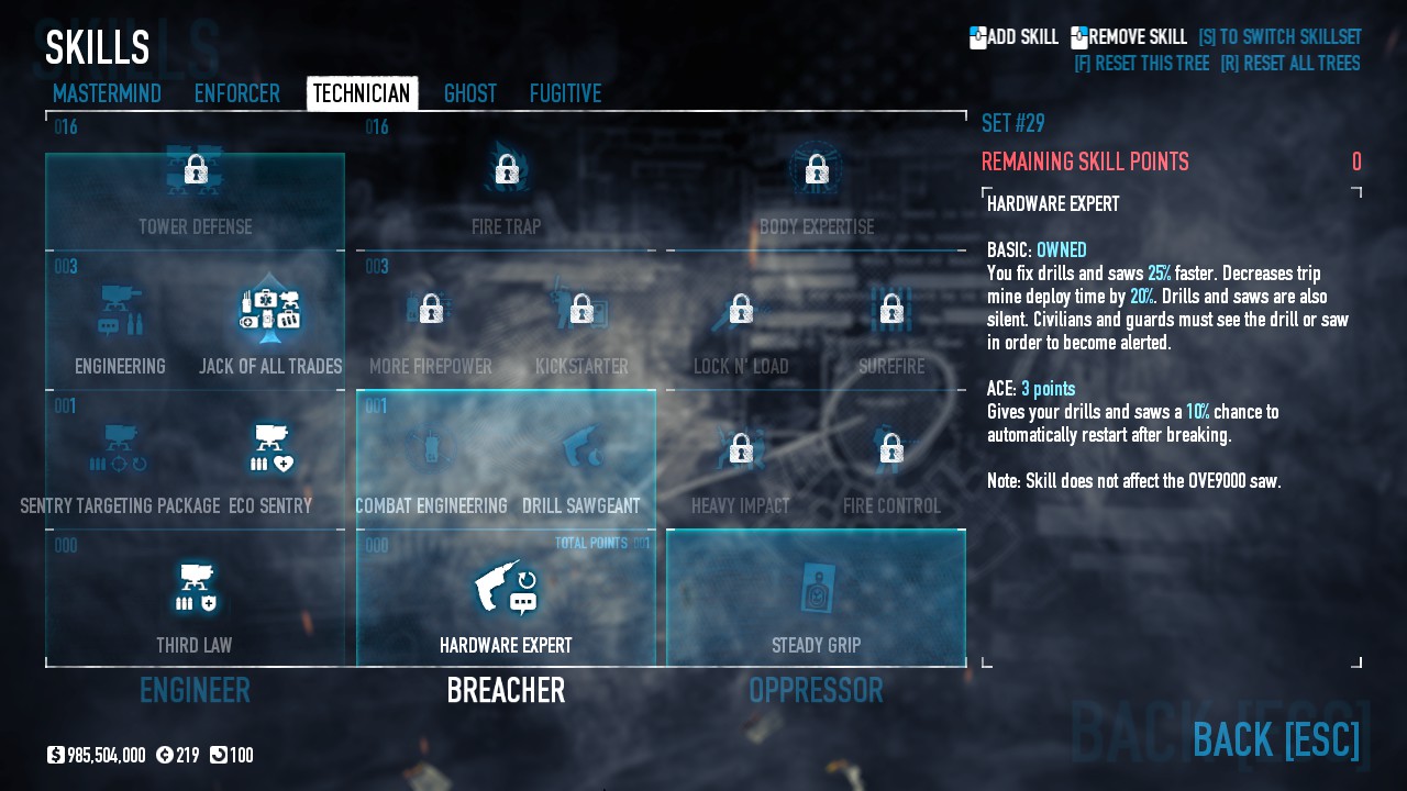 Steam Community :: Guide :: Crew Chief-Mandatory Builds