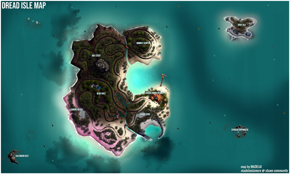 Steam Community :: Guide :: Dread Isle Map