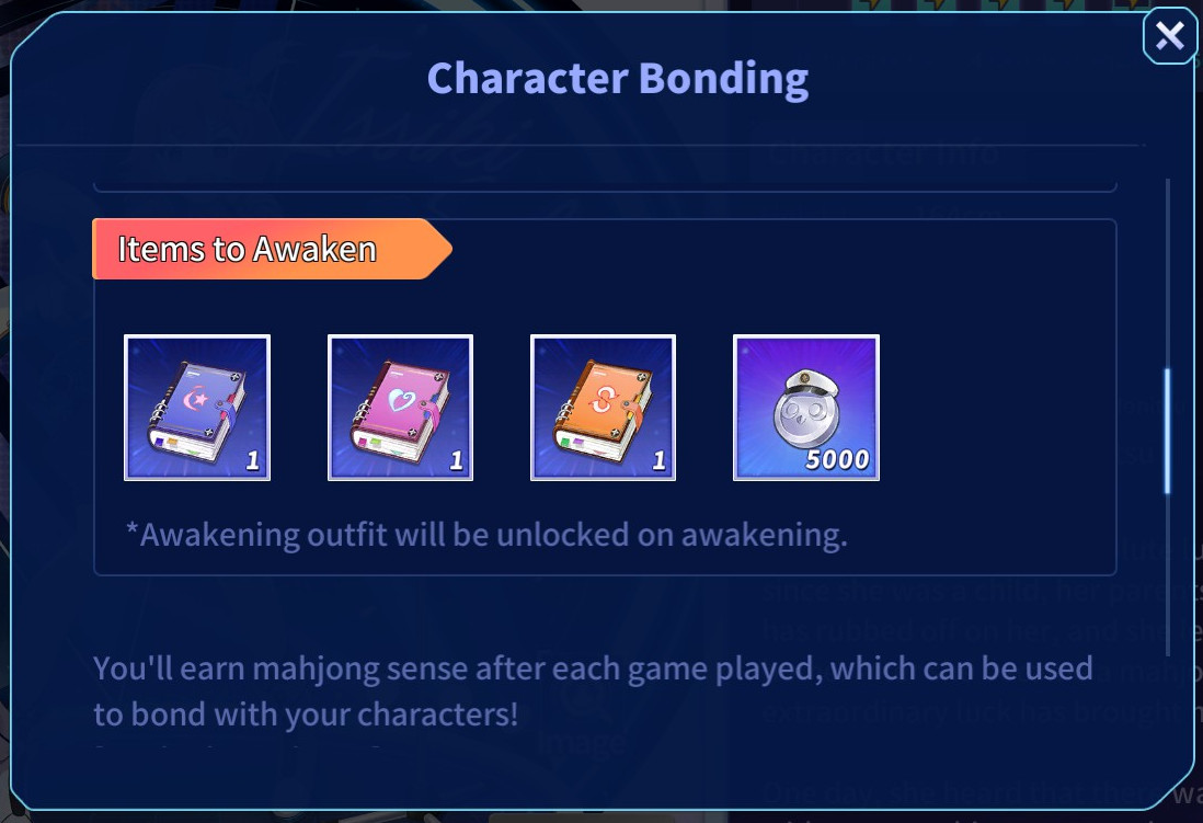 Steam Community :: Guide :: Bond and Awakening Guide for Characters