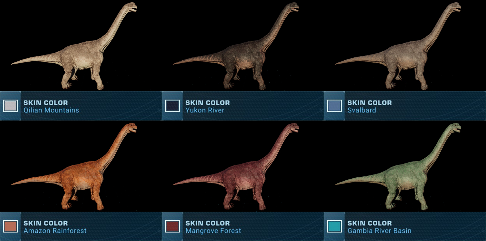 Steam Community :: Guide :: Ultimate Herbivore Skin Guide for JWE2 (A-L)