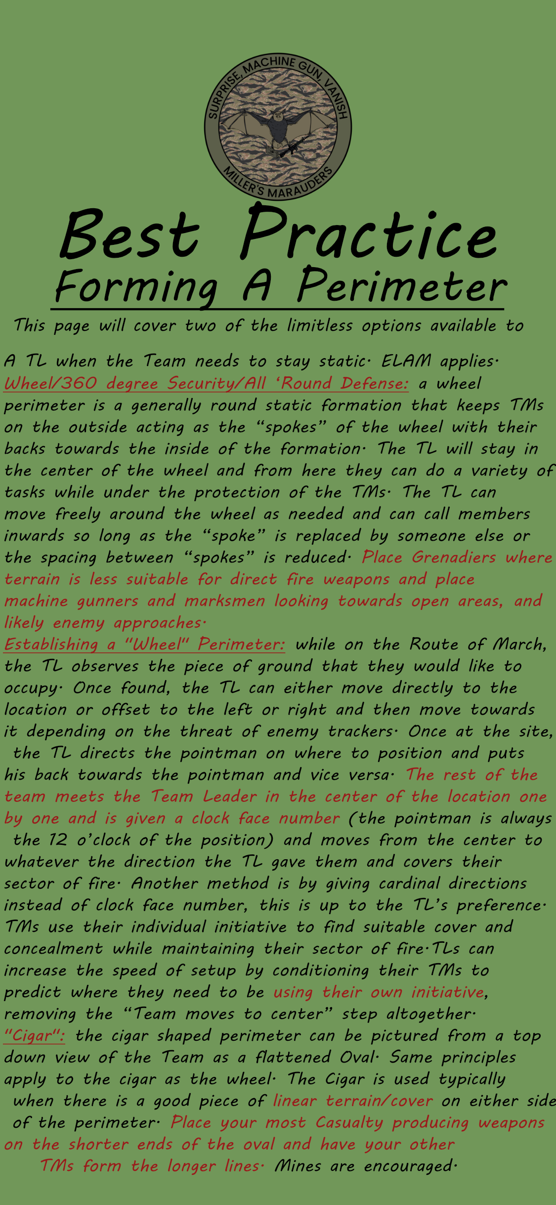 Steam Community :: Guide :: Best Practice: Miller's Marauders Program ...