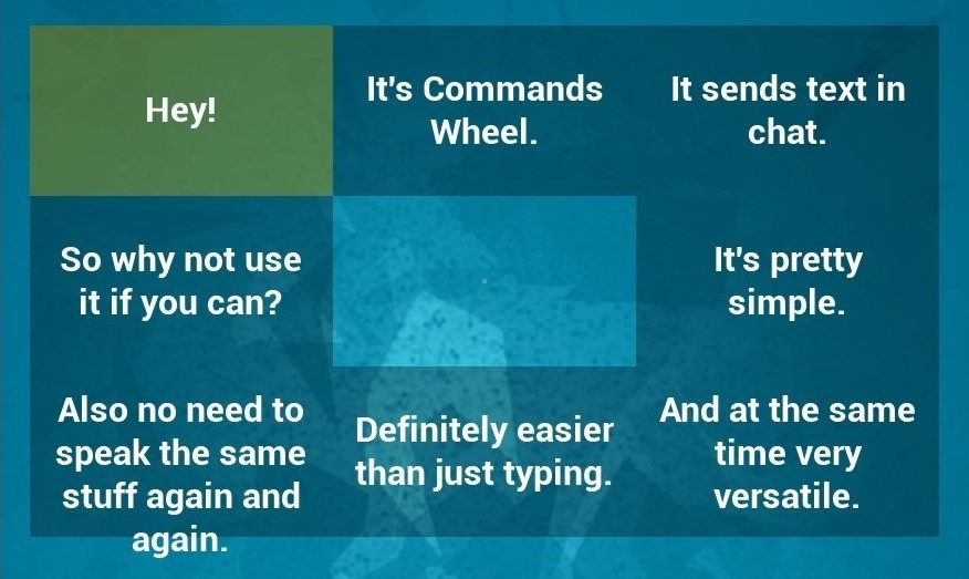 Steam Community :: Guide :: Ultimate Text Commands Wheels Guide