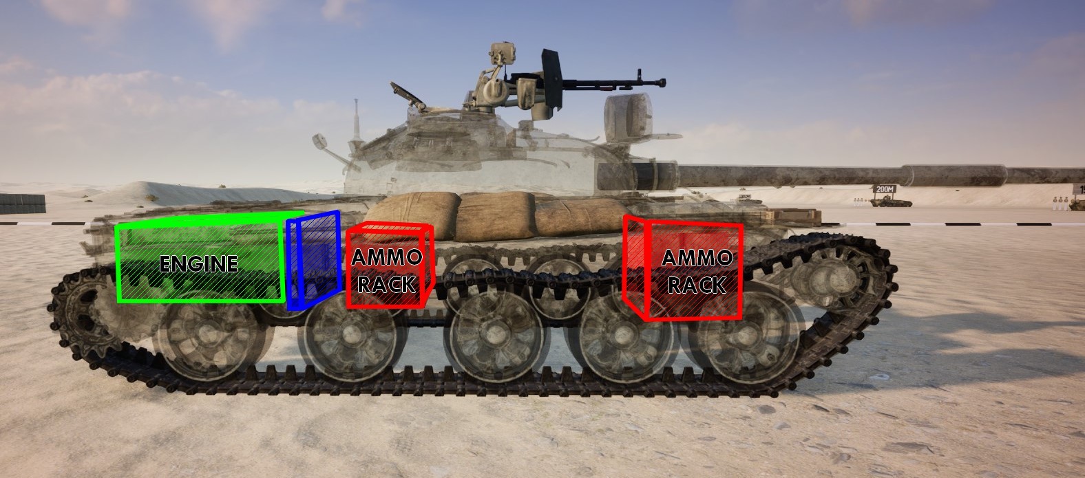 Steam Community :: Guide :: Vehicle armor guide NEW AUS TANK (Ammo rack ...