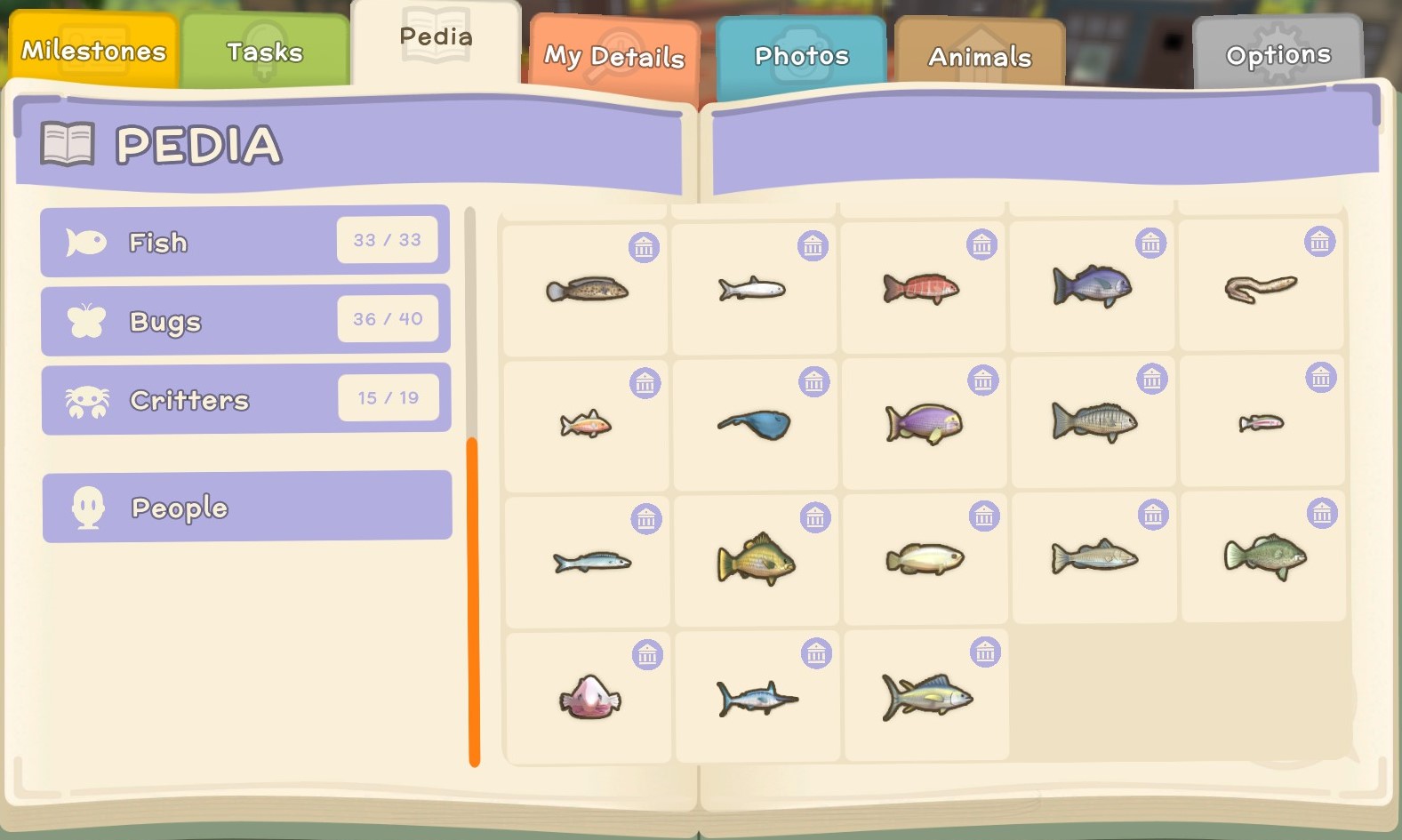 Steam Community :: Guide :: The Fish List