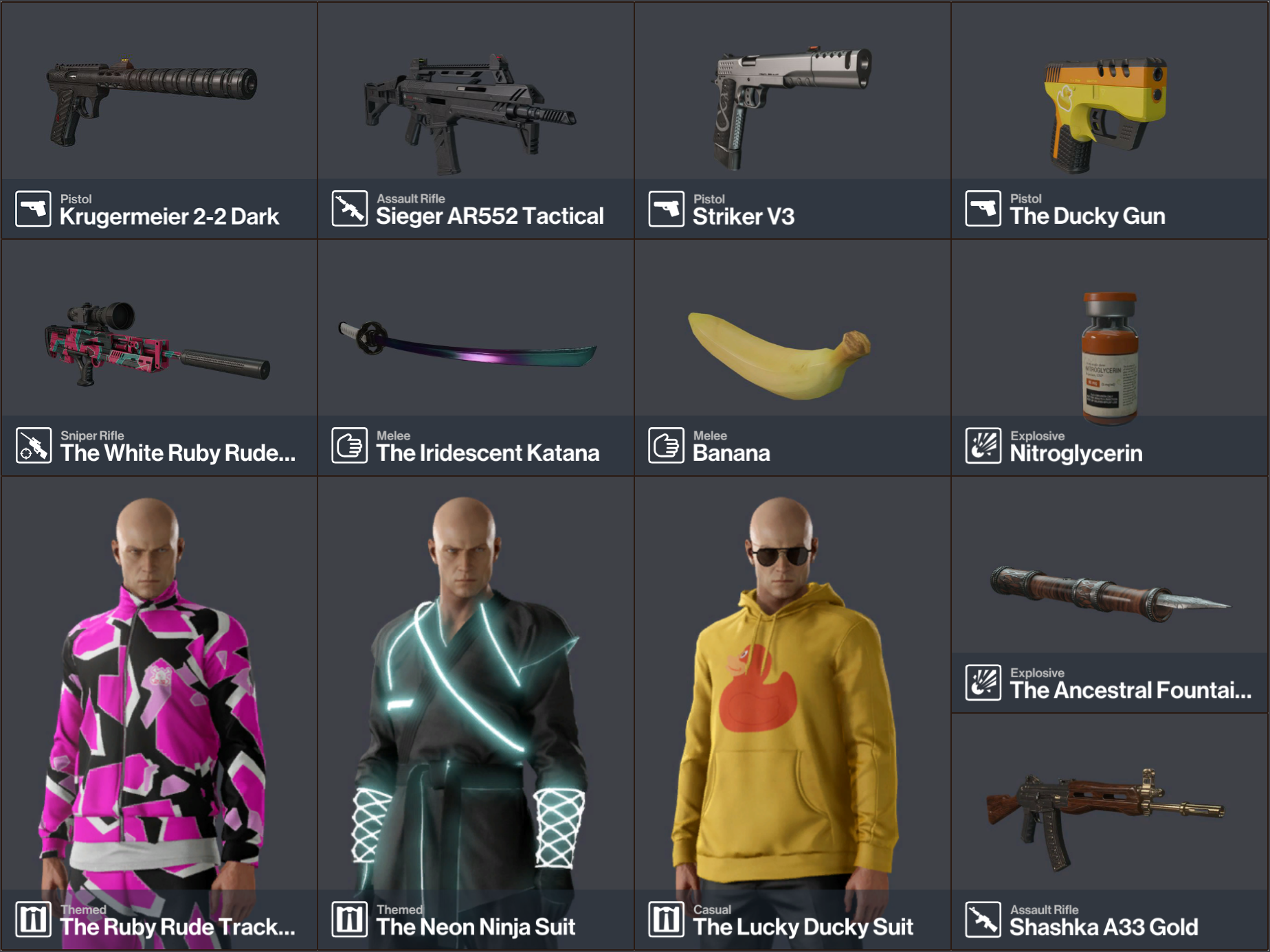 Steam Community :: Guide :: Hitman World of Assassination – Full List ...