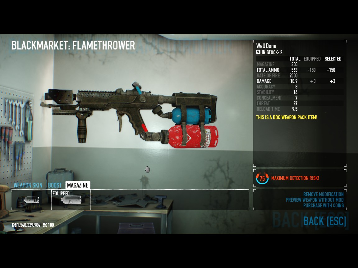Steam Community :: Guide :: PAYDAY 2 - Flamethrower Tank Build