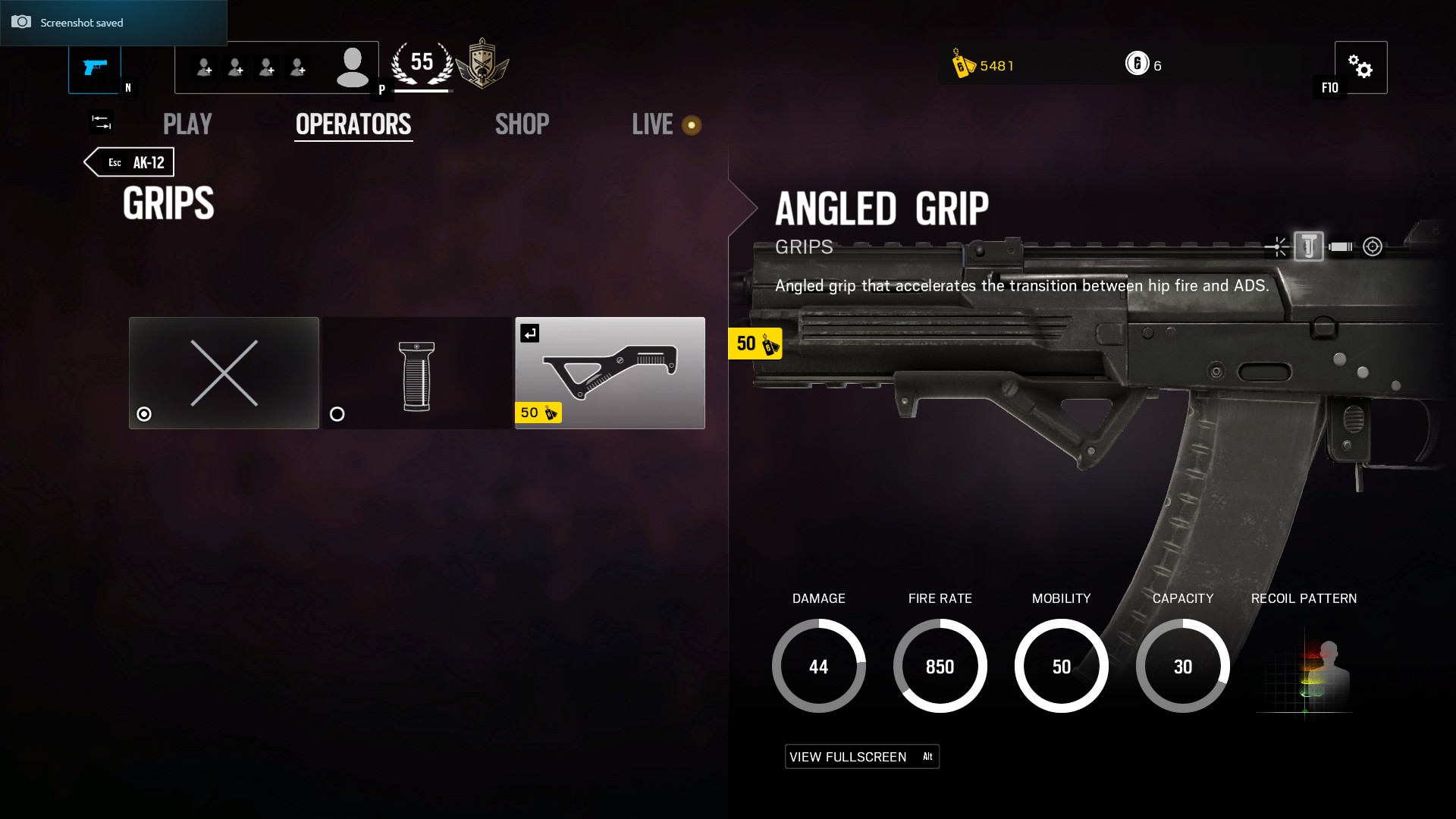 rainbow six siege ข้อมูลของแต่งปืน