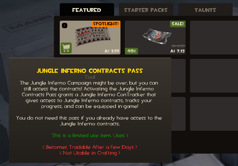 Steam Community :: Guide :: Untradable Item Collections - Crafting ...