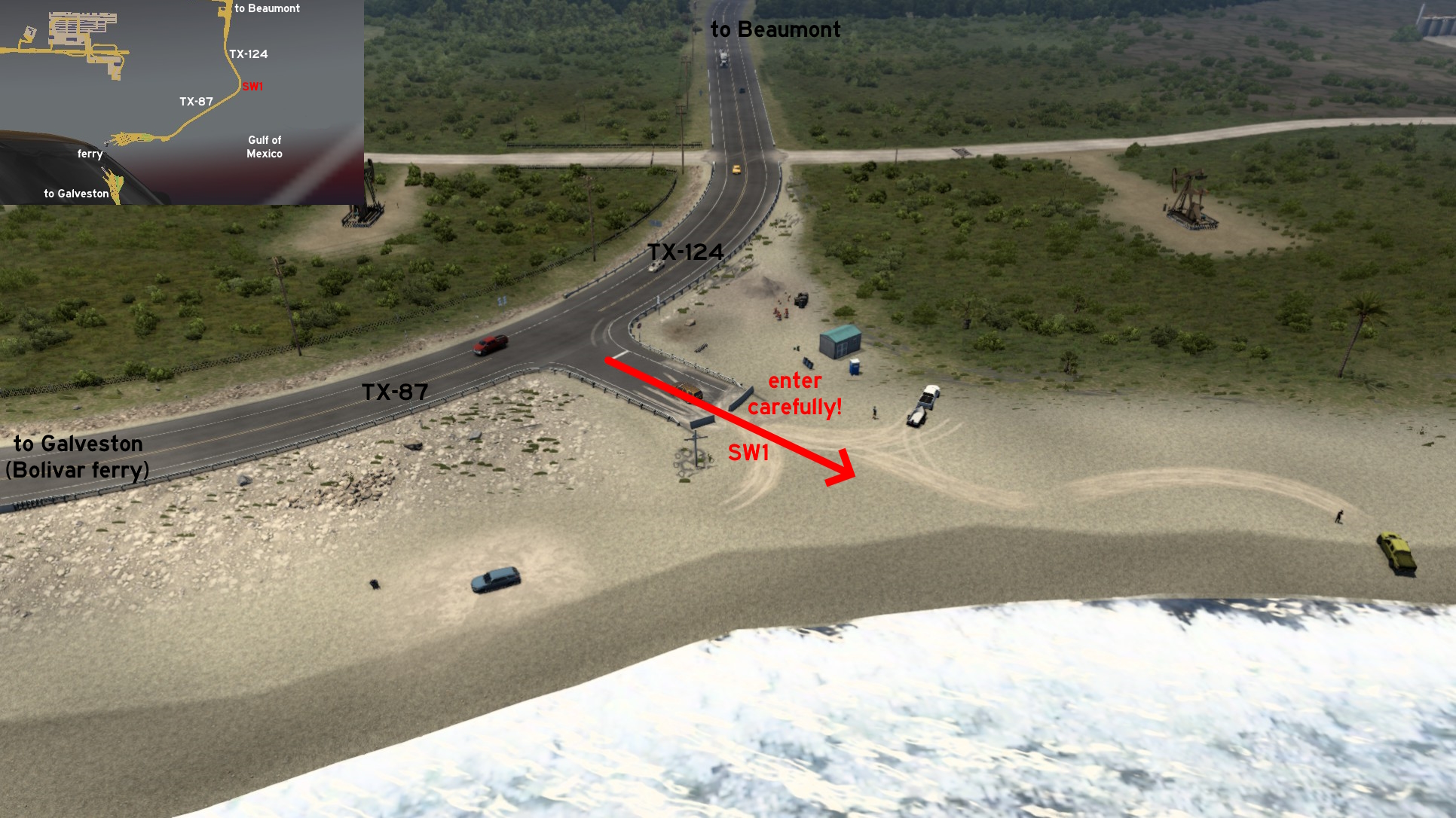 Steam Community :: Guide :: Hidden and unmarked roads - SOUTH - updated ...