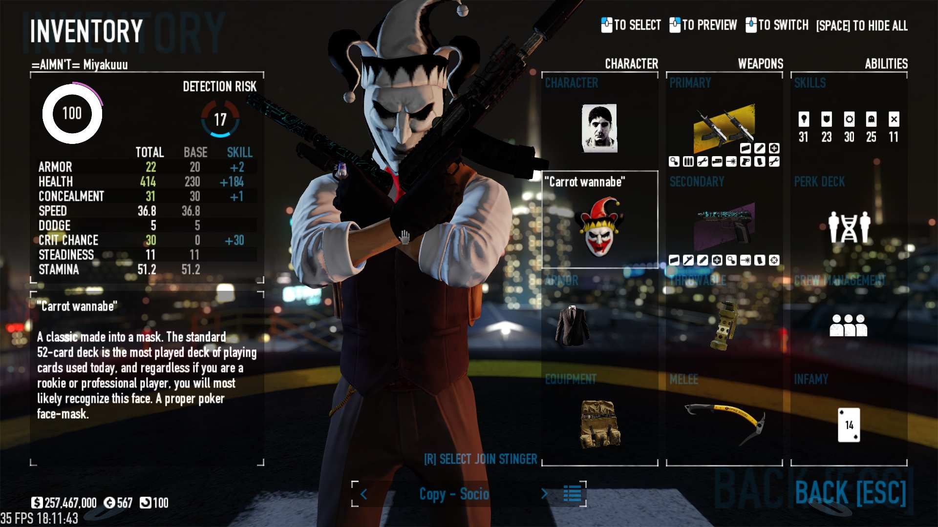 Steam Community :: Guide :: Payday 2 Copycat Builds (DS / DSOD Being ...