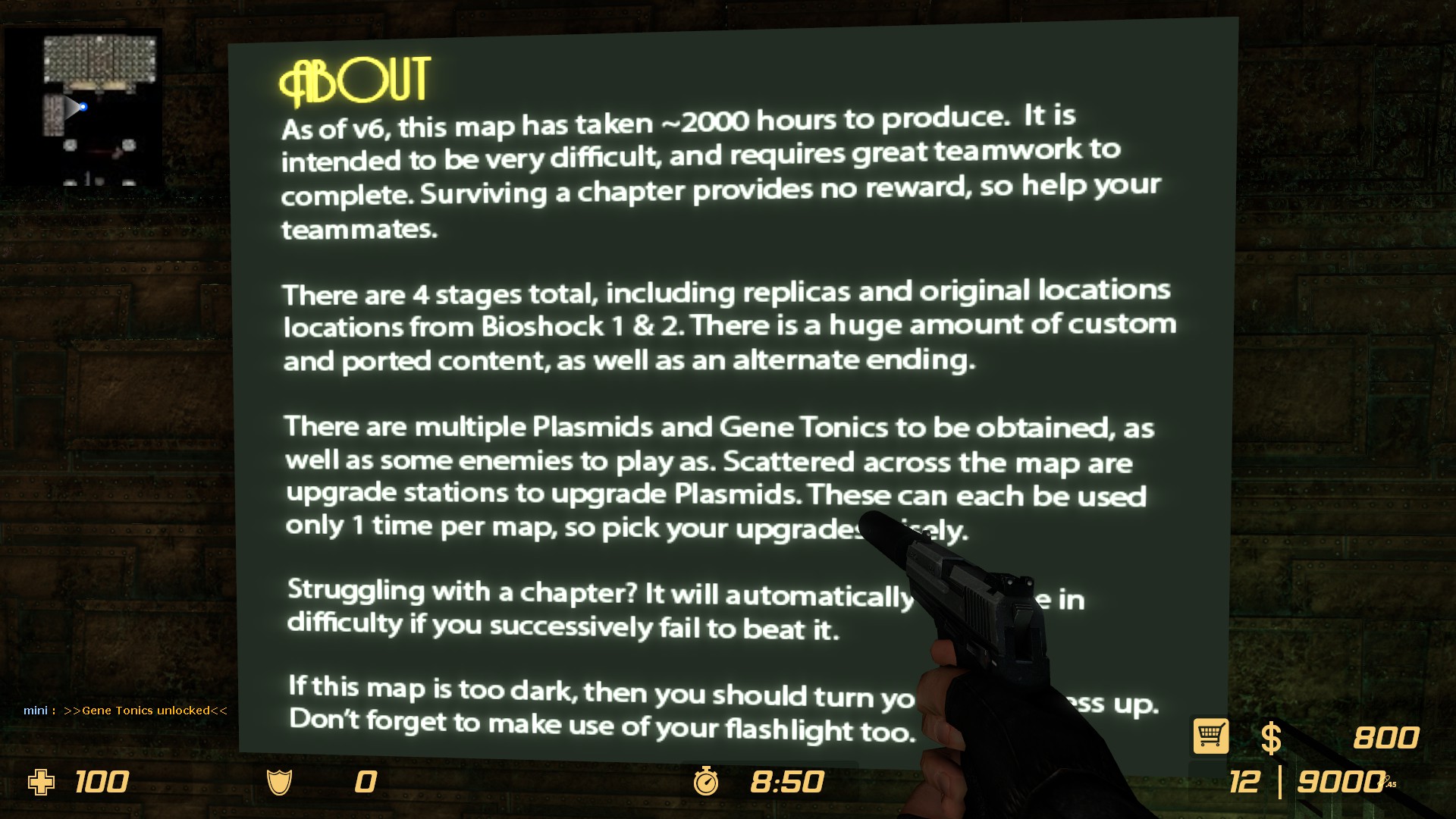 Steam Community :: Guide :: Zombie Escape | ze_bioshock Guide