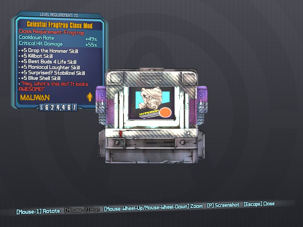 Steam Community :: Guide :: All unique items Borderlands: The Pre-Sequel