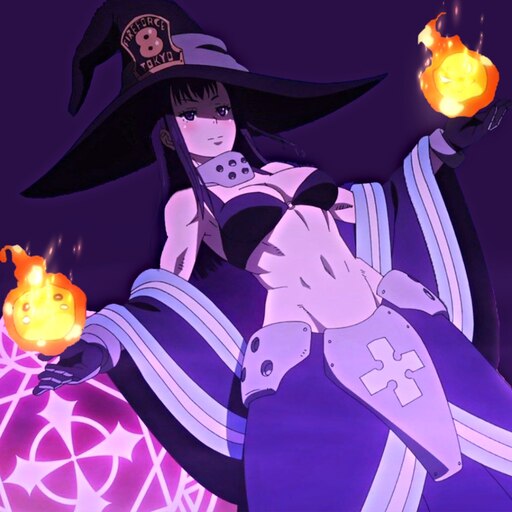 Steam Fire Force Witch Maki Oze