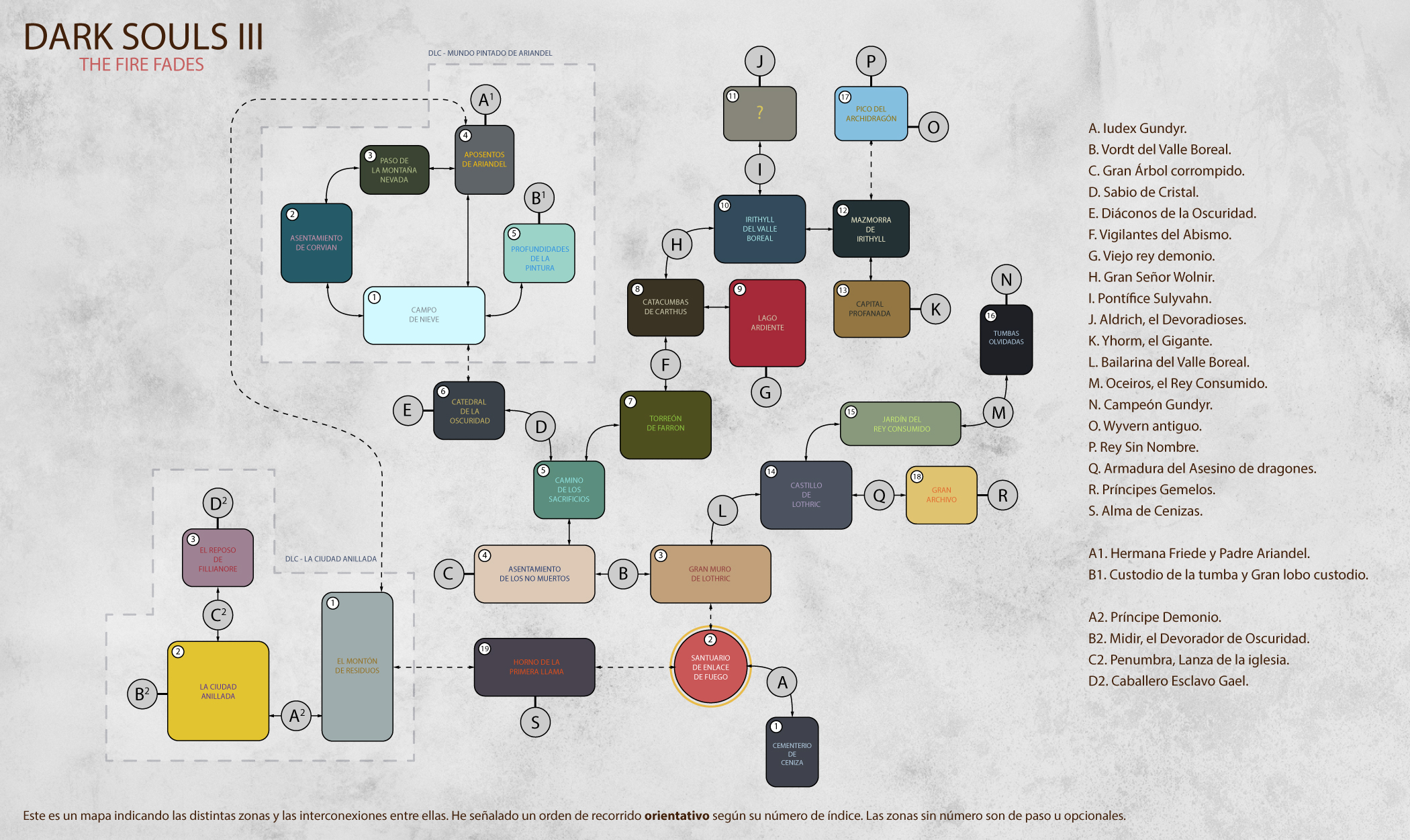 Steam Community :: Guide :: Mapa Orientativo - DARK SOULS III - Map