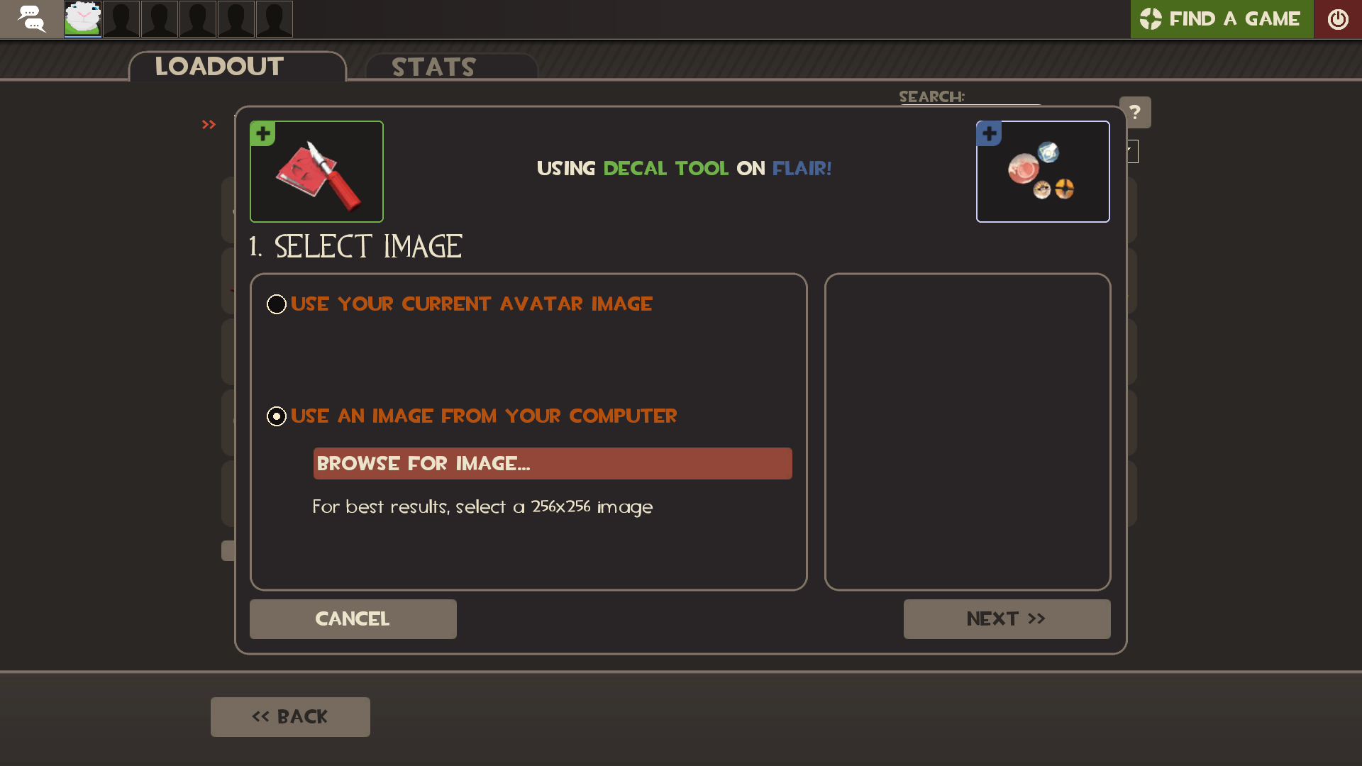 Steam Community :: Guide :: How add a custom image onto your "Flair ...