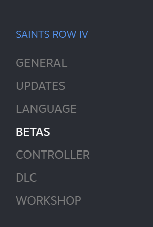 Steam Community :: Guide :: GO BACK TO THE ORIGINAL SAINTS ROW 4 VERSION