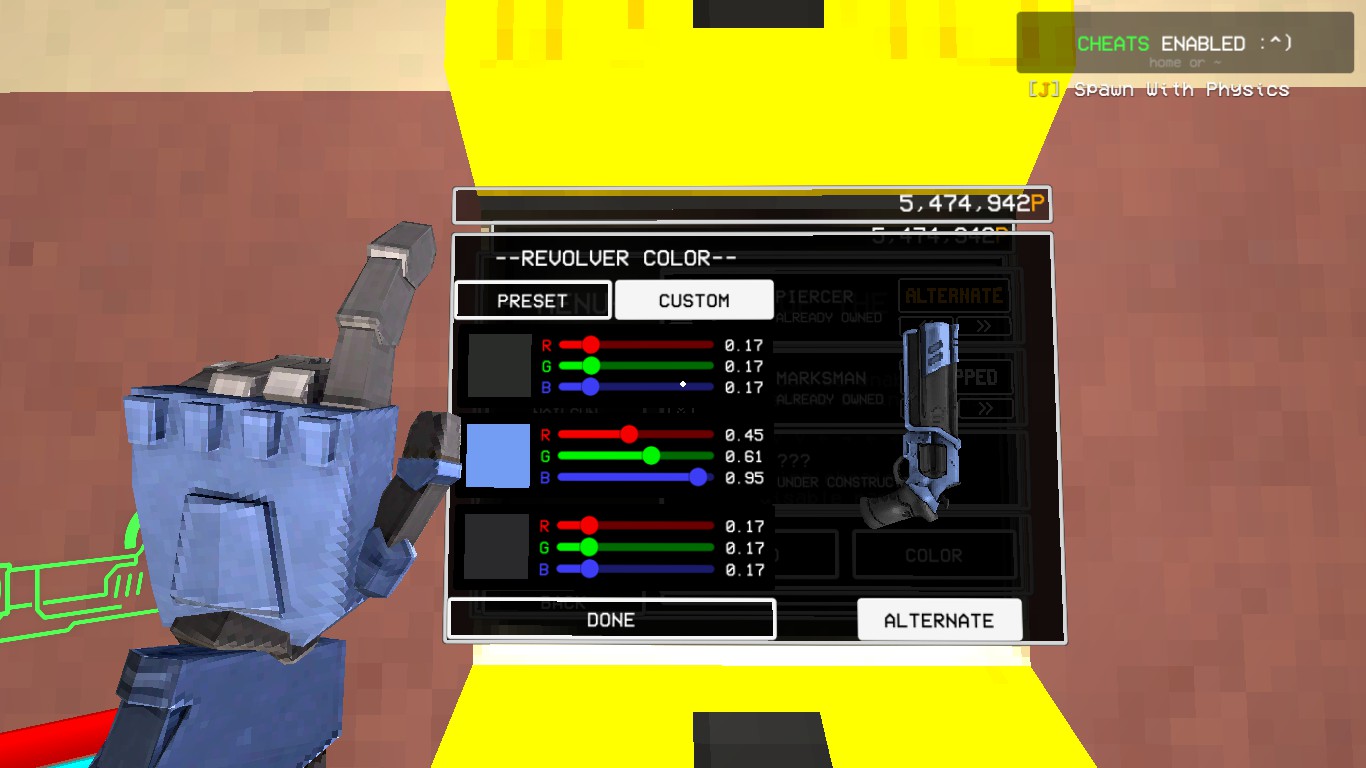 Steam Community :: Guide :: V1 and V2 Color palette for weapons