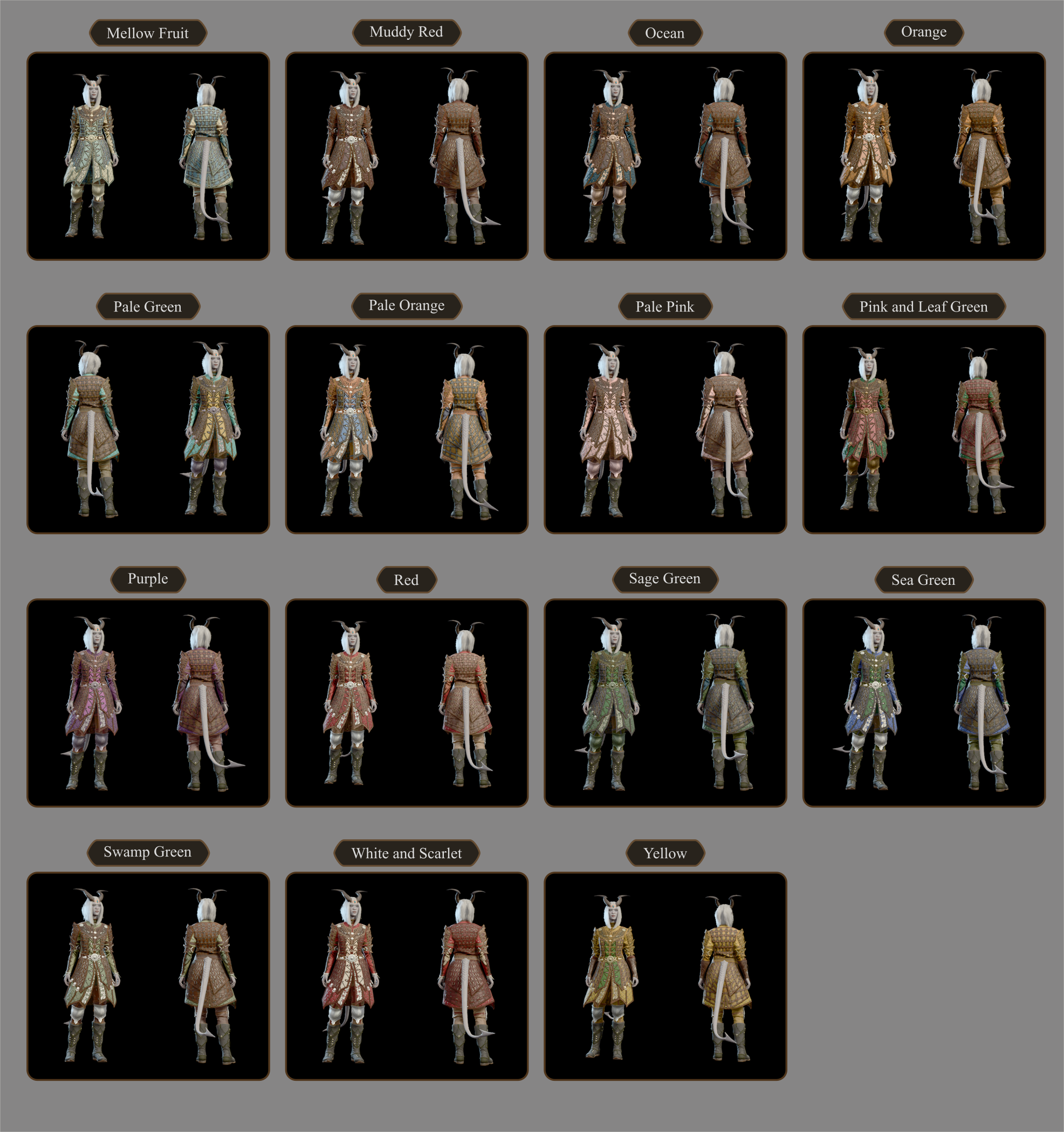Steam Community :: Guide :: >> All Armor Dyes