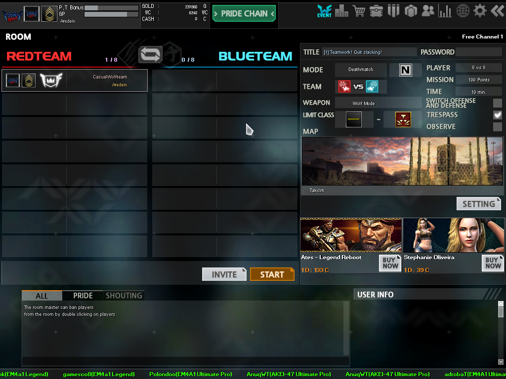Steam Community :: Guide :: How To Play Wolfteam