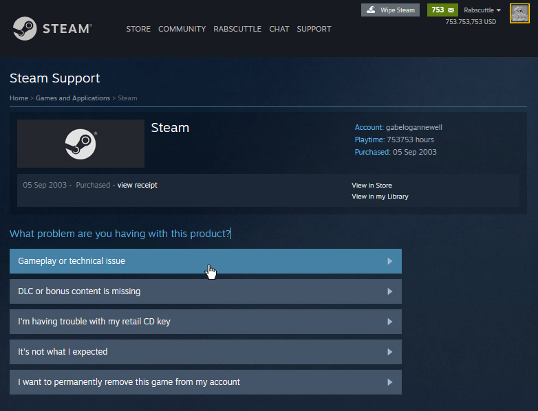 Steam Community Hackerone Test App3 Application Created Without