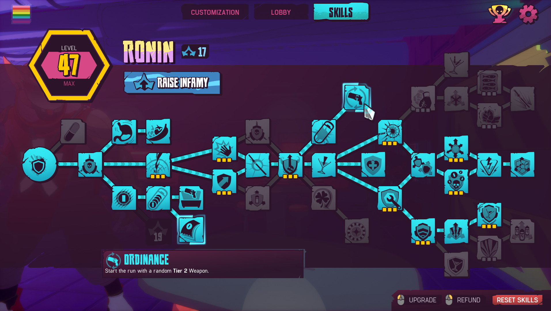Steam Community :: Guide :: Infamy - How to get to level 50
