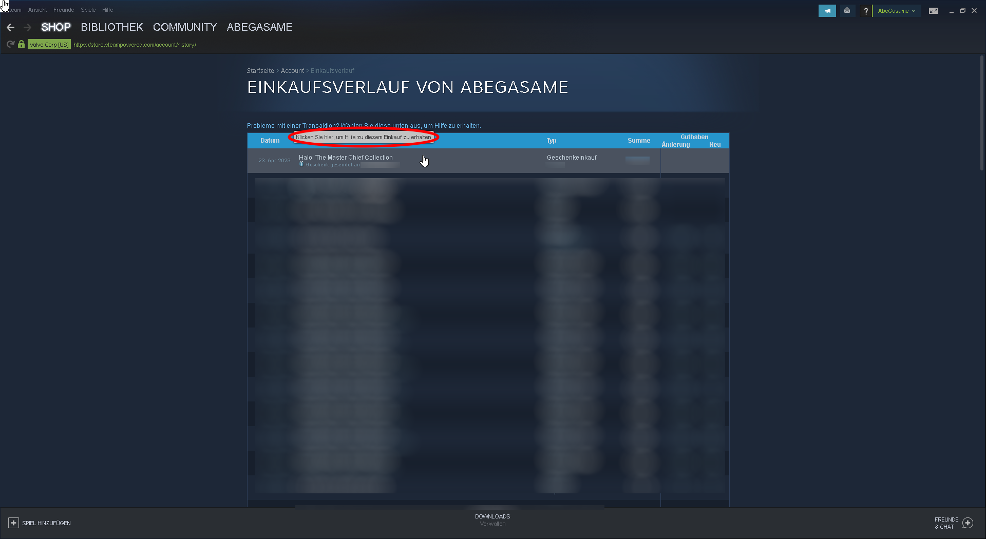 Fabelhafte Steam Rechnung Bilder