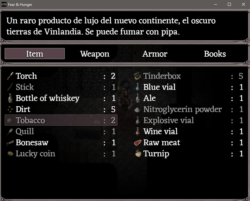 Steam Community :: Guide :: [TRADUCCIÓN ] Fear & Hunger Espanhol ...