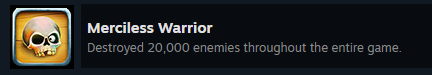 Steam Community :: Guide :: Достижение "Merciless Warrior"