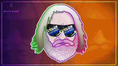 Steam Workshop::GabeN Vision | Lenticular Sticker