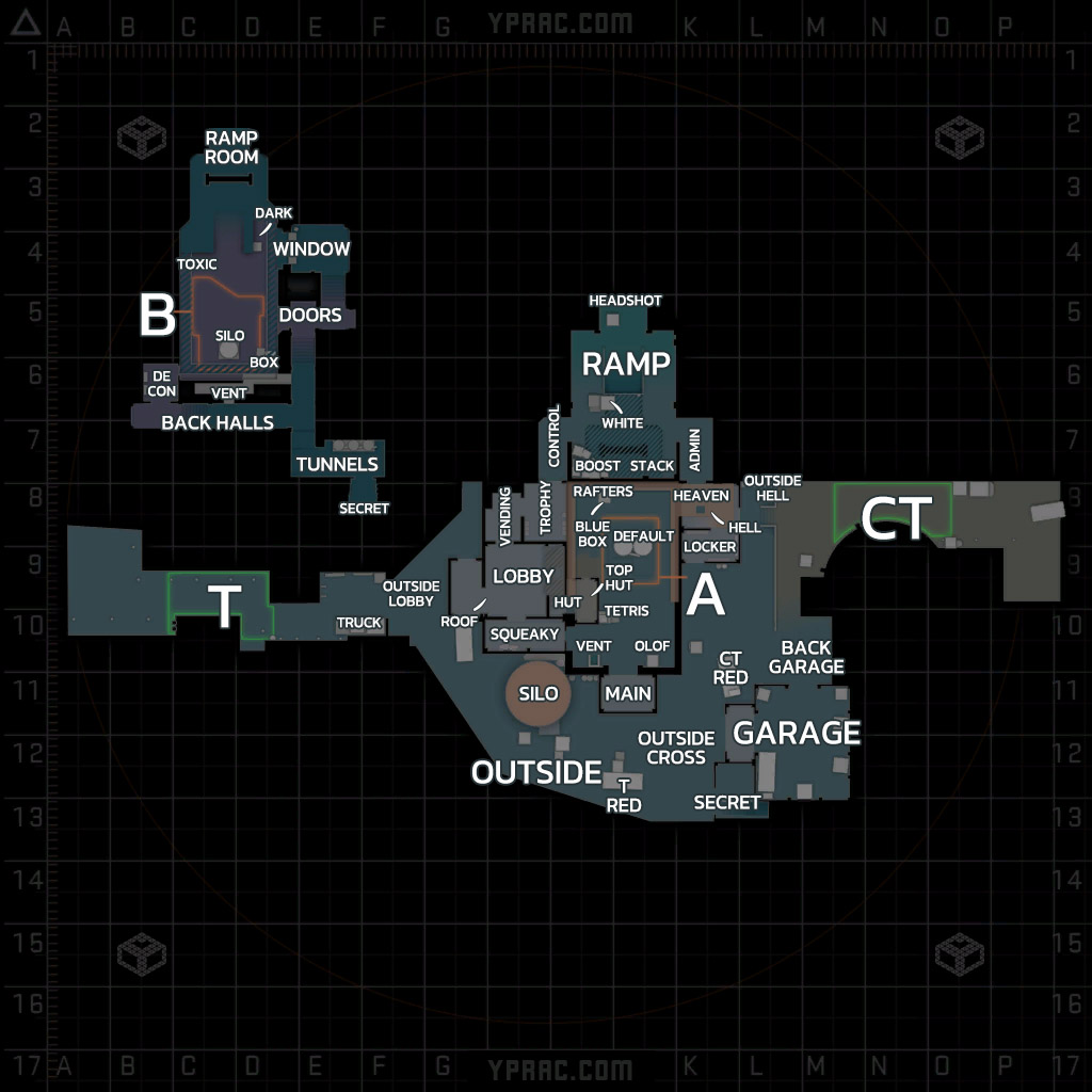 Steam Community :: Guide :: CSGO Competitive maps' call-outs (2023 version)