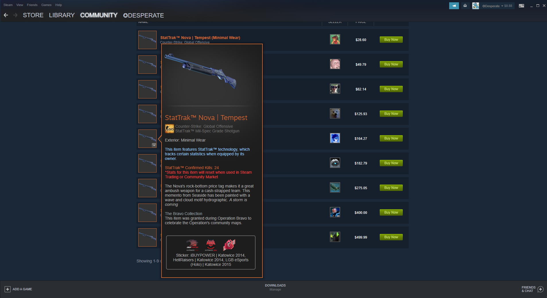 Steam Community :: Guide :: Find skins with Katowice 2014 stickers