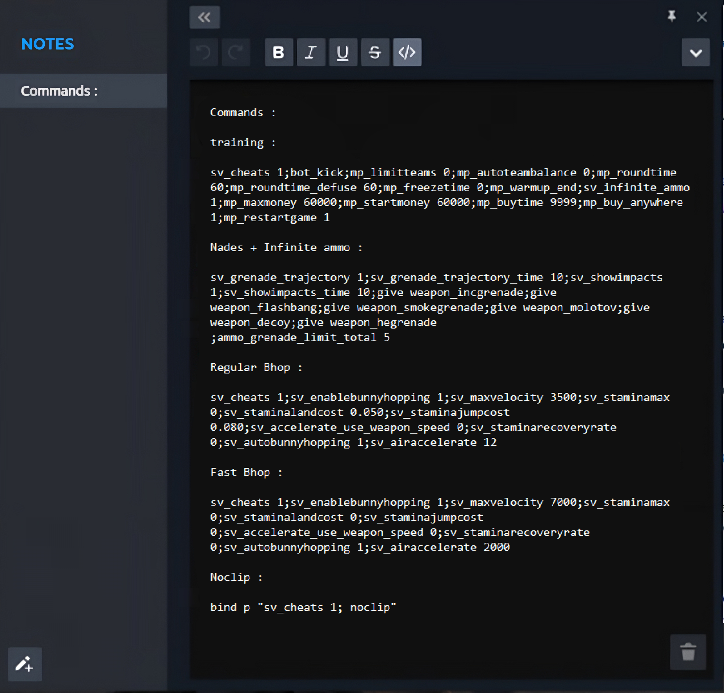 Steam Community :: Guide :: [2023] CSGO training commands + New Steam ...