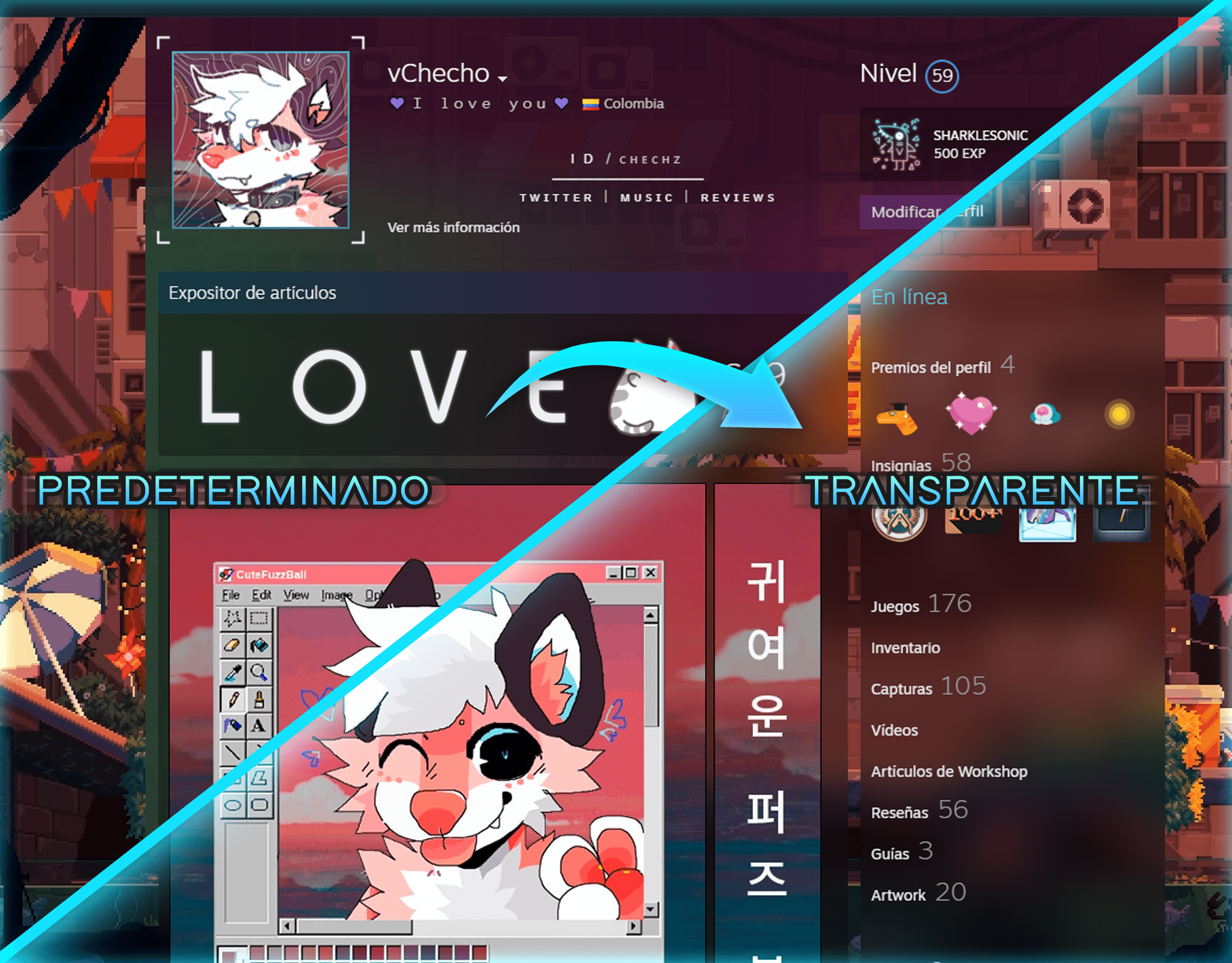 Steam Community :: Guide :: Como hacer tu perfil transparente