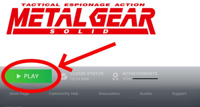 Steam Community :: Guide :: How to Start MGS