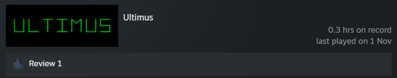 Steam Community :: Ultimus