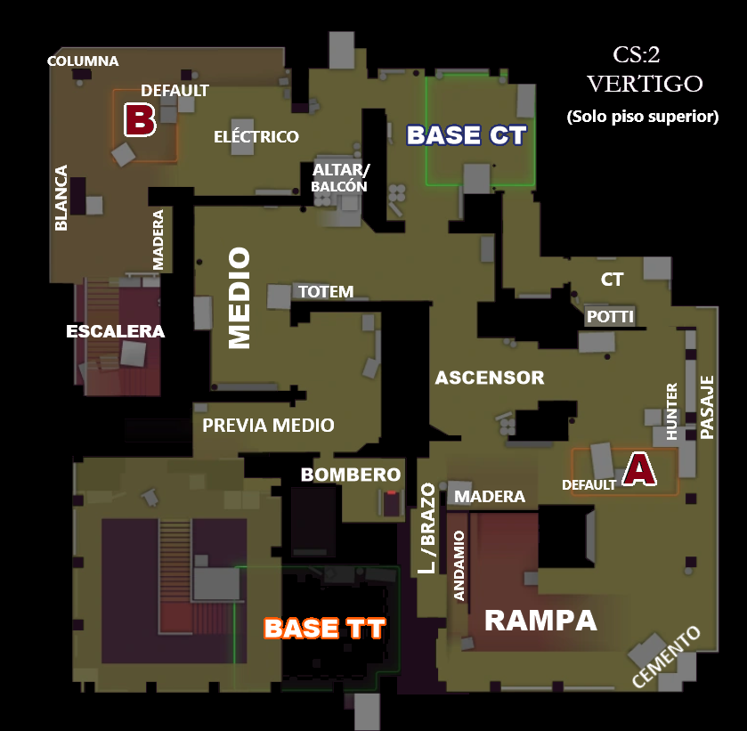Steam Community :: Guide :: Callouts en español mapas del CS:GO en ...