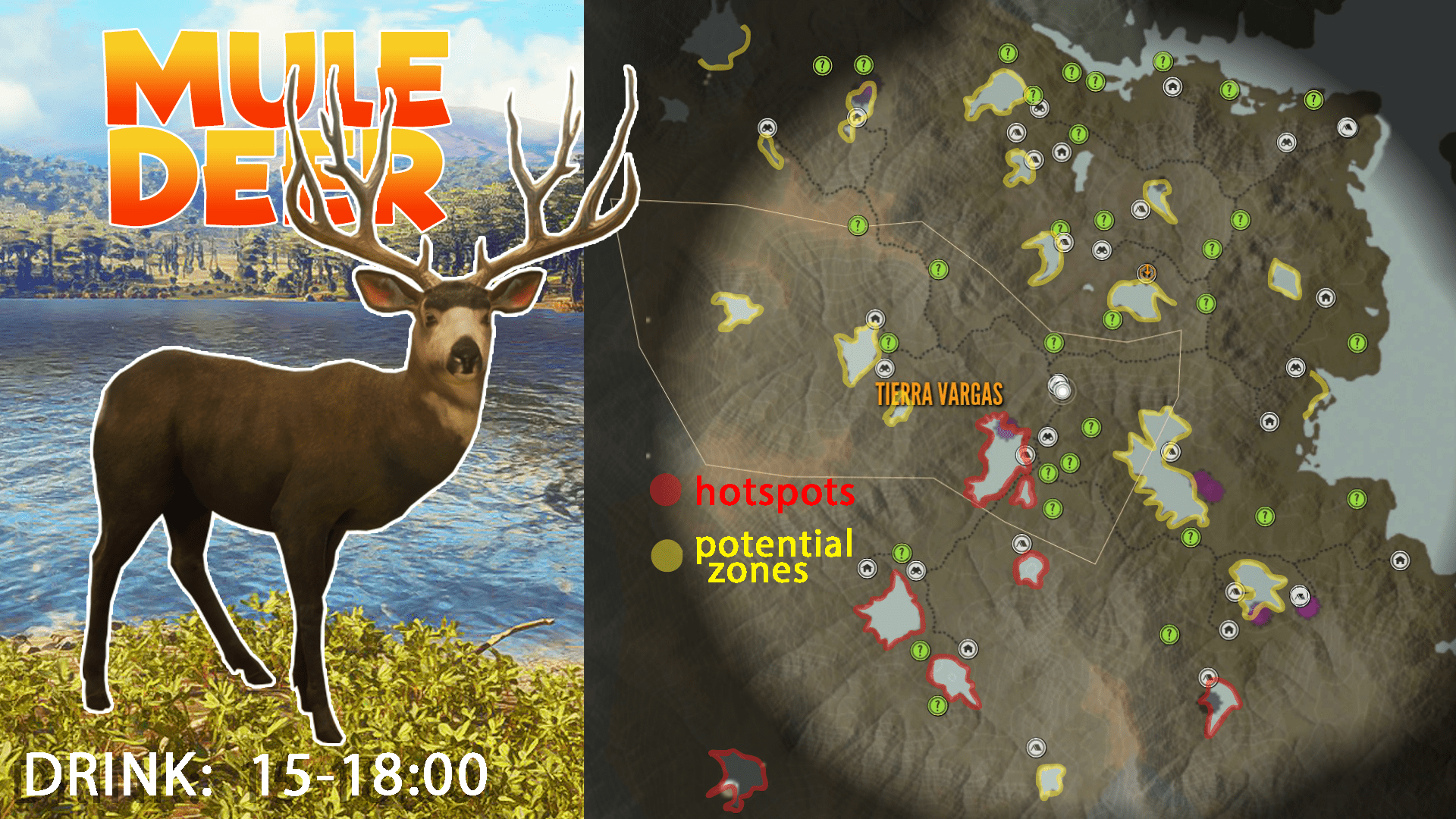 Steam Community :: Guide :: Hotspot Maps Animals (LadyLegendXO)
