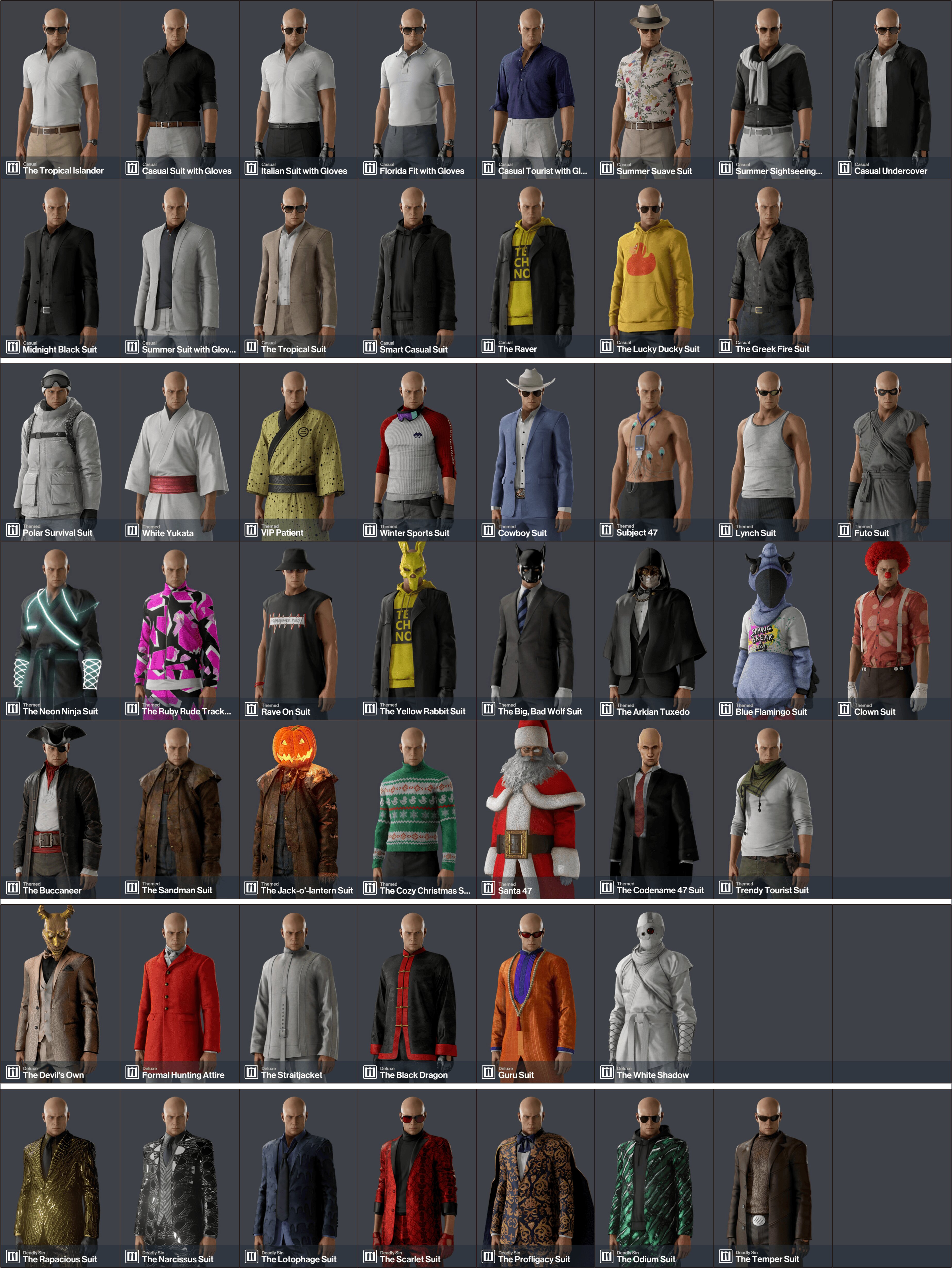 Steam Community :: Guide :: Hitman World of Assassination – Full List ...