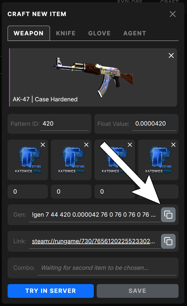 Steam Community :: Guide :: How to inspect/use any CS2 skin