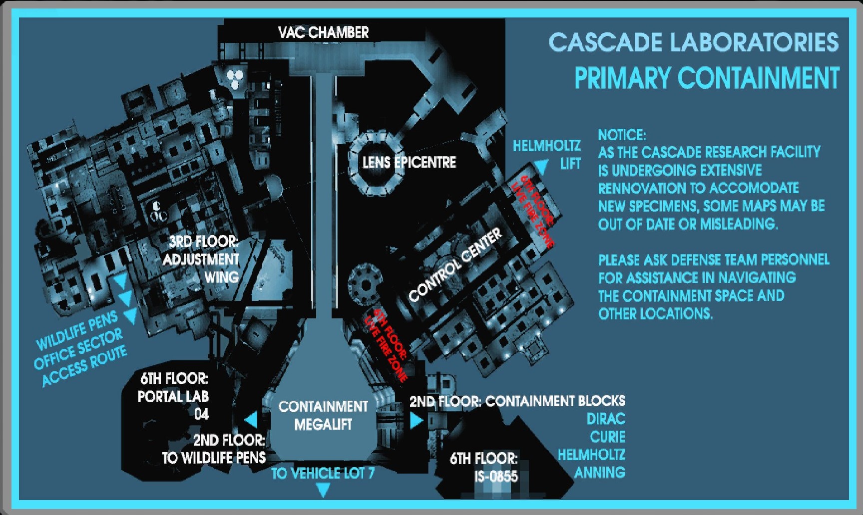 Steam Community :: Guide :: Dr. V's Guide navigating Containment block