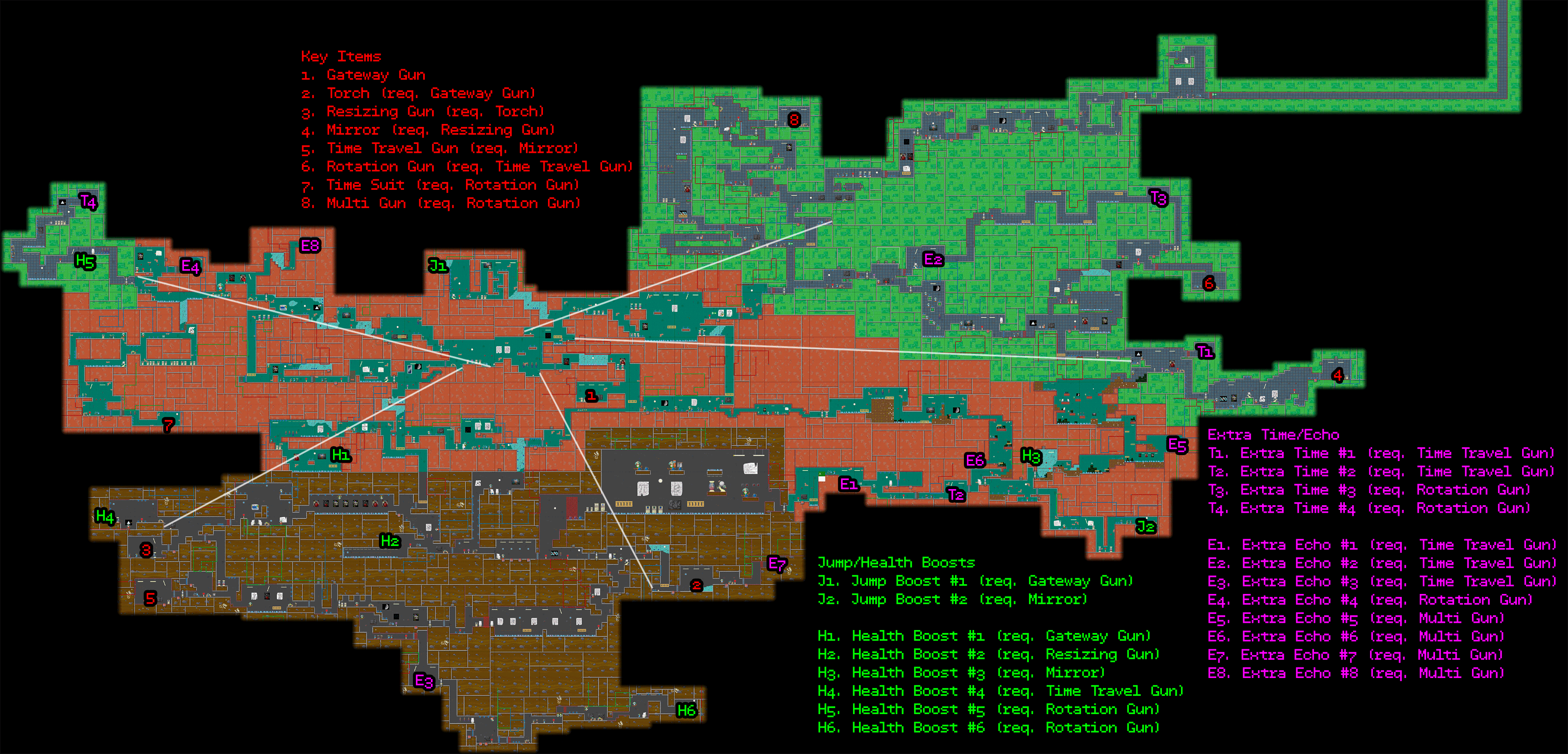 Steam Community :: Guide :: Gateways Map + Item Locations