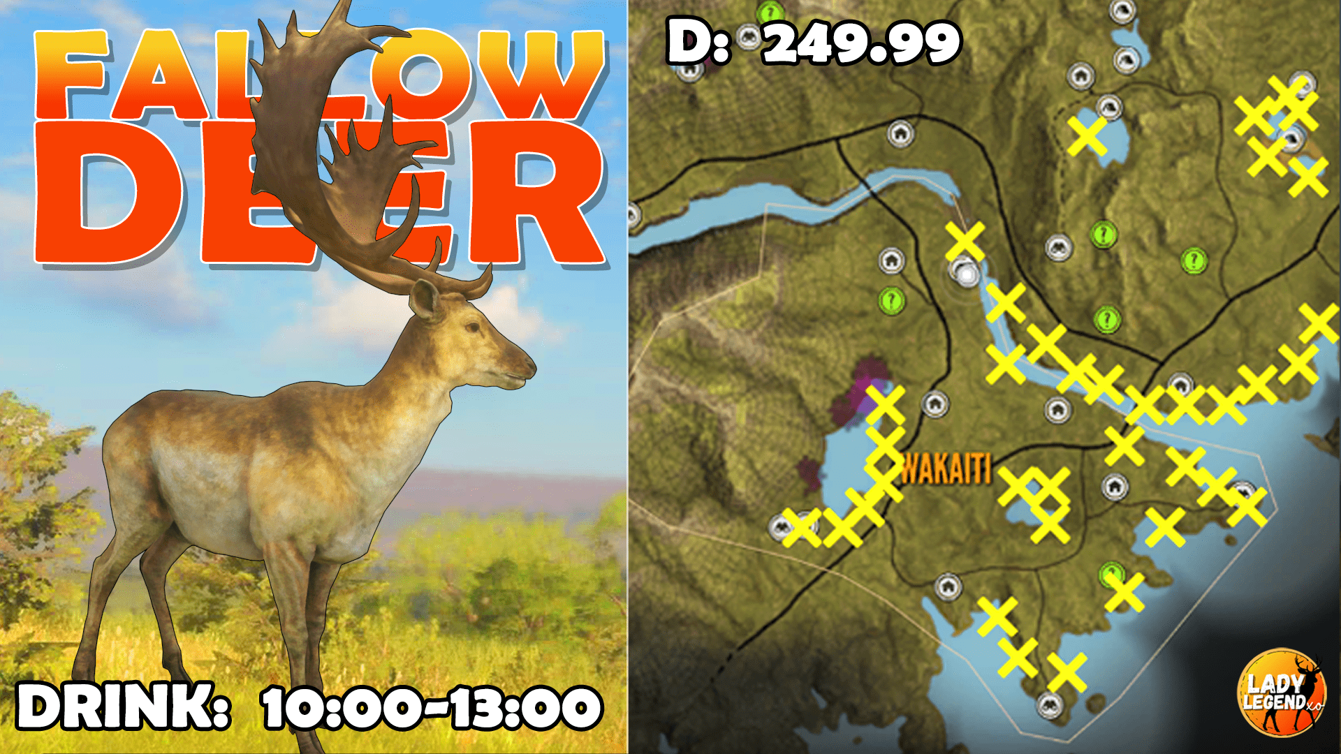 Steam Community :: Guide :: Hotspot Maps Animals (LadyLegendXO)
