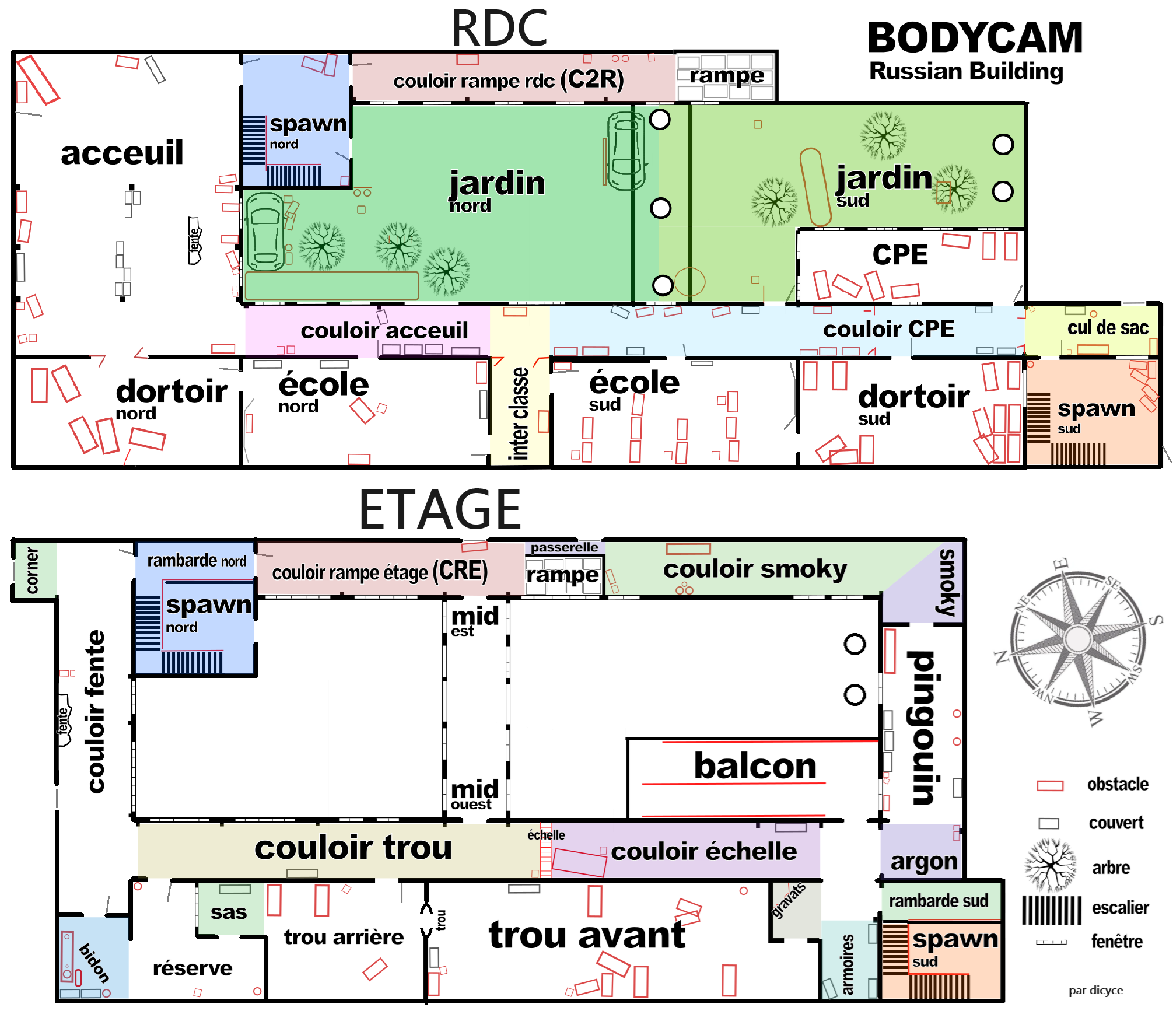 Steam Community :: Guide :: map / carte bodycam FR