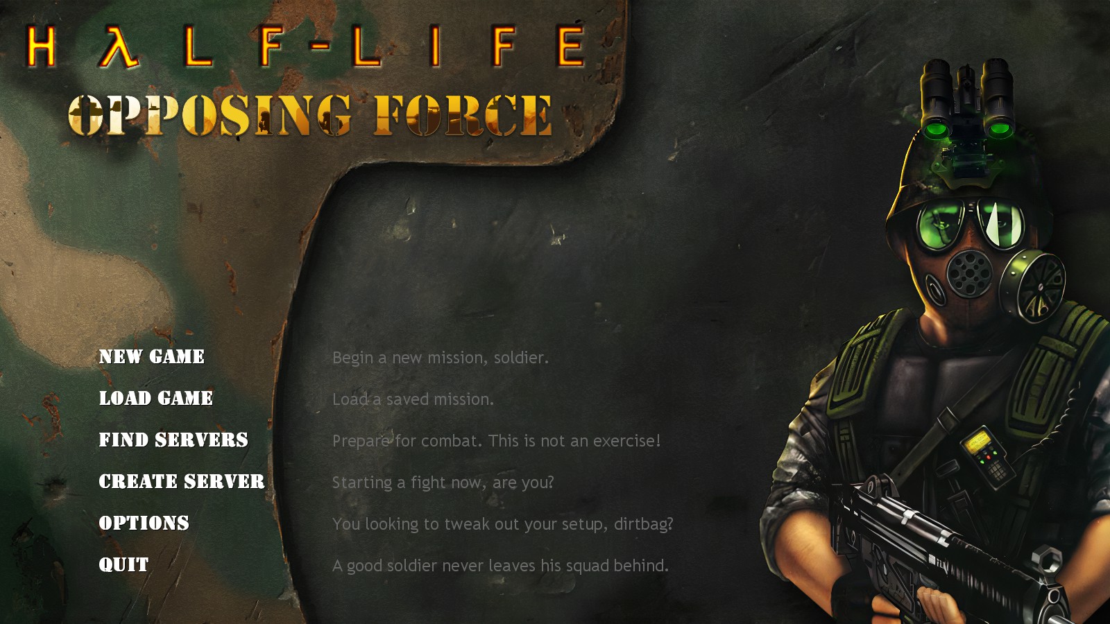 Steam Community :: Guide :: Half-Life: Opposing Force - Fixes, Tweaks ...