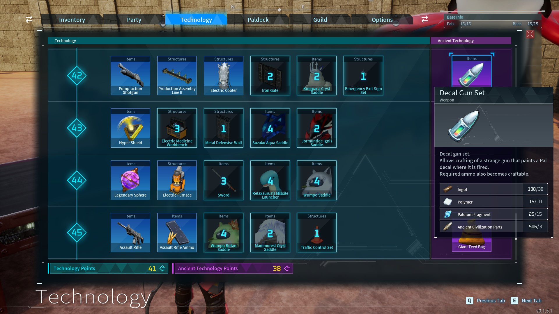 Steam Community :: Guide :: Palworld Decal Guns Catalog