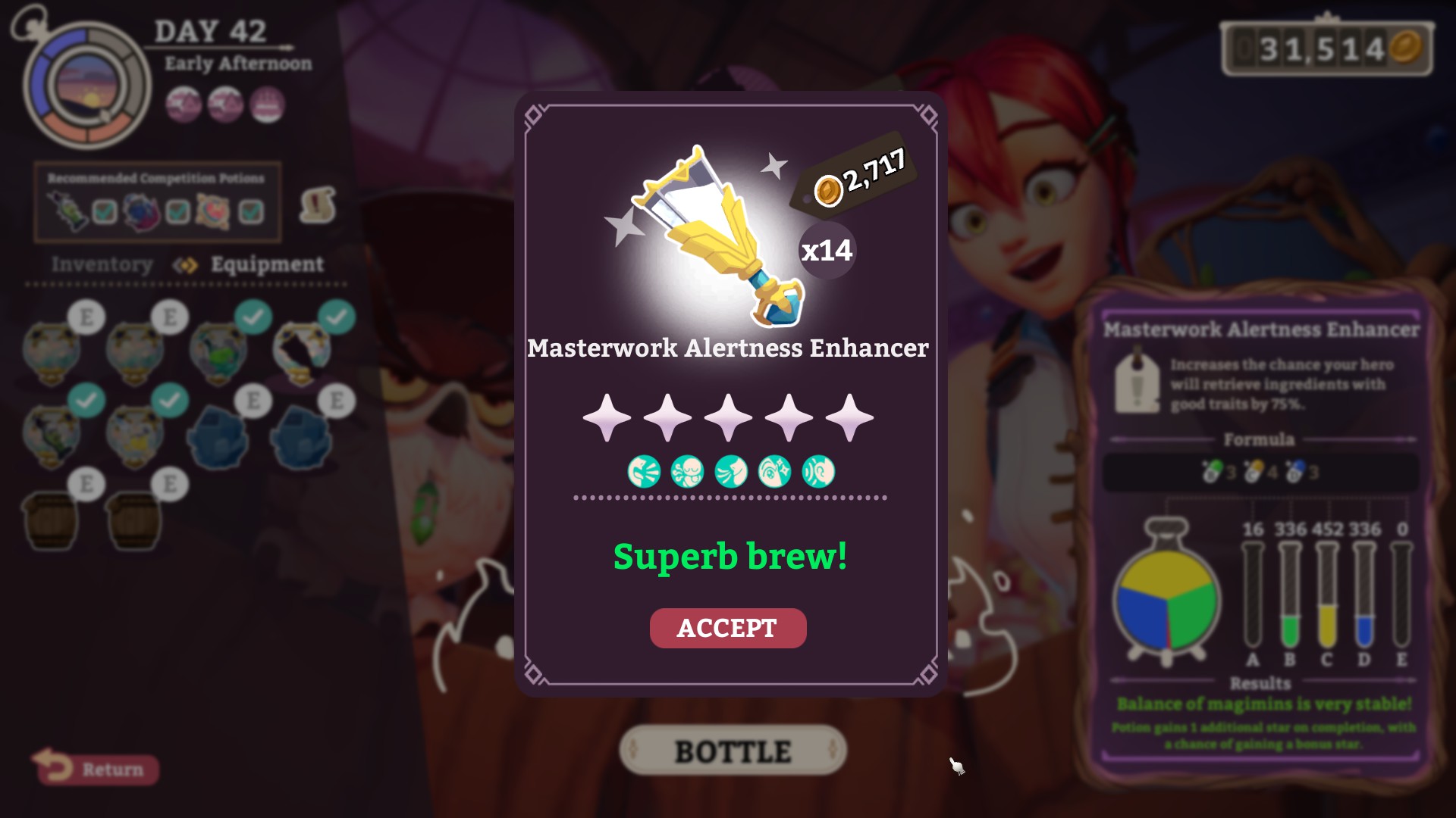Steam Community :: Guide :: Recipe for All 5 Star Masterwork Potions ...