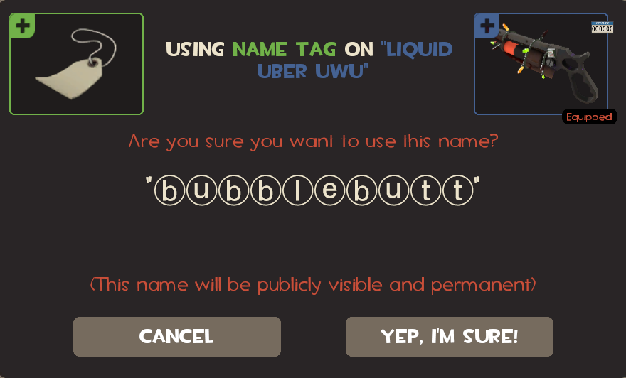Steam Community :: Guide :: All working symbols/characters for TF2 Name ...