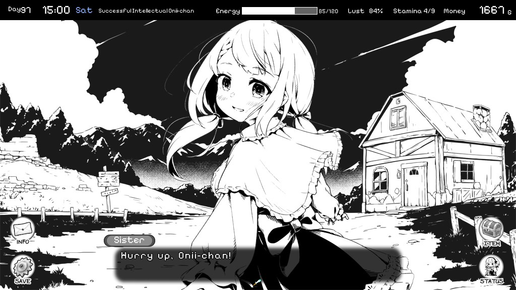 Steam Community :: Living With Sister: Monochrome Fantasy