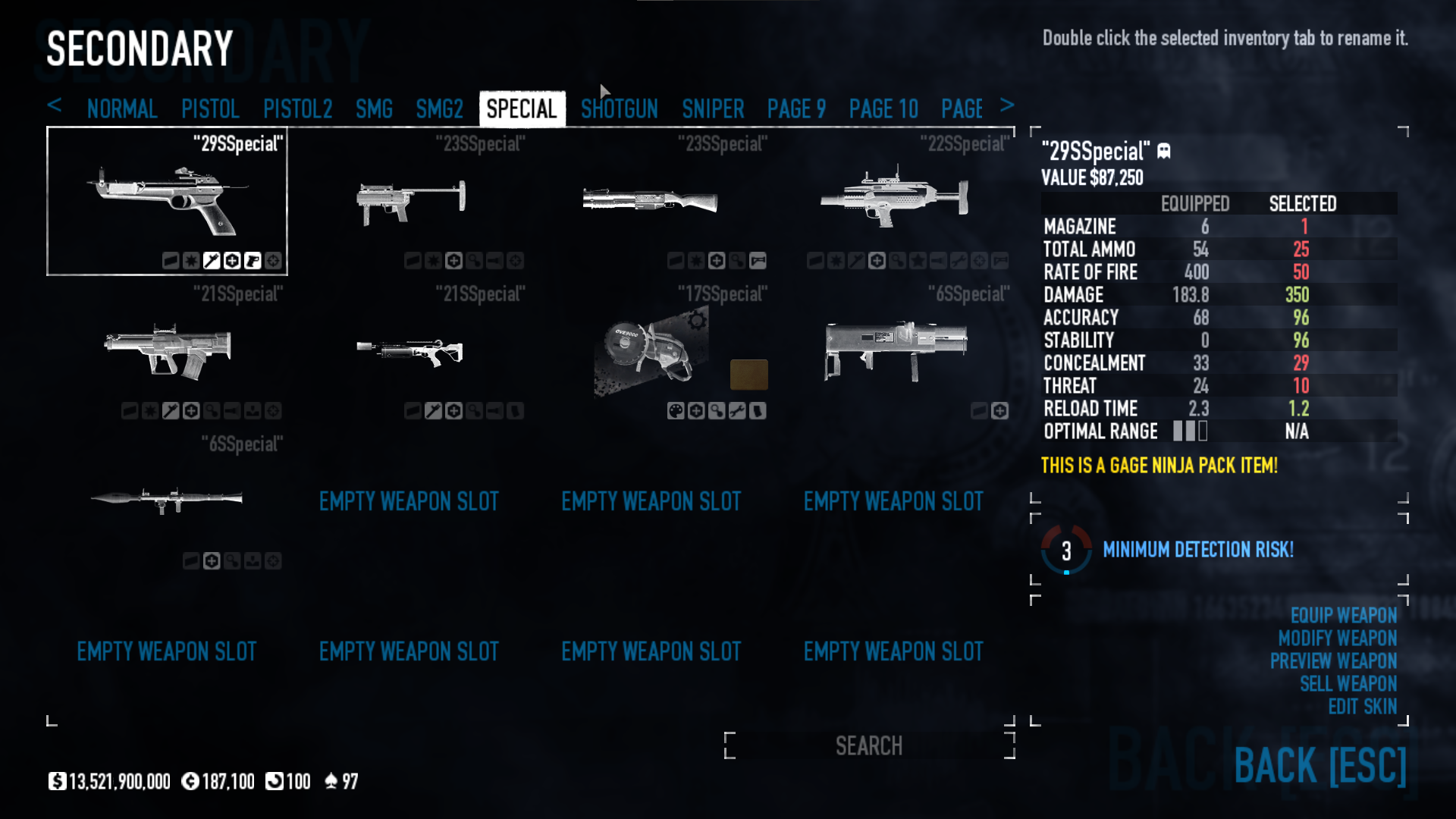 Steam Community :: Guide :: 2024 Weapons sorted by max concealment