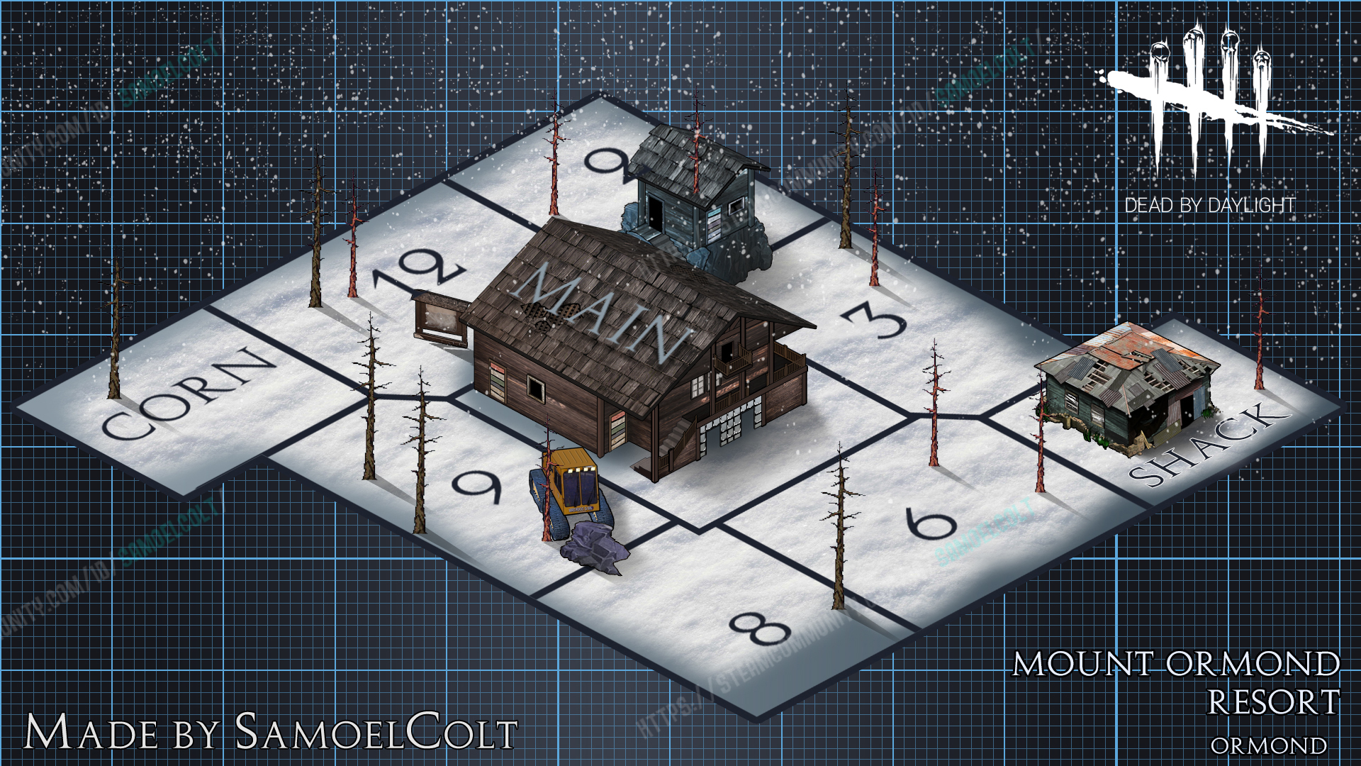 Steam Community :: Guide :: Dead by Daylight - Maps (isometric) update ...